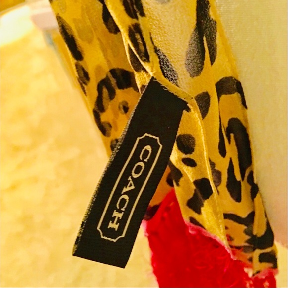 Coach | Accessories | Nwot Vintage Authentic Coach Silk Scarf | Poshmark